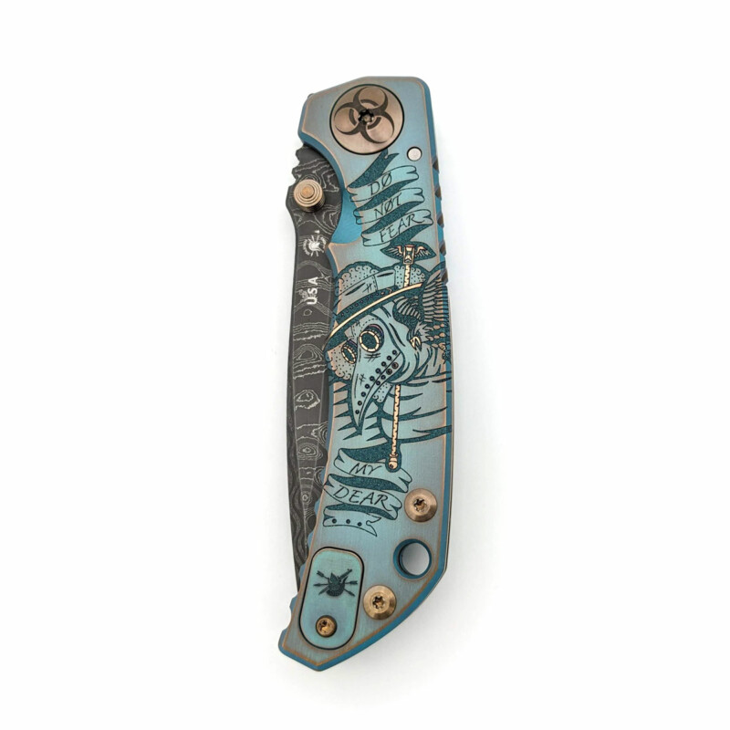 Spartan Blades - SHF Spartan Harsey Folder "Plague Doctor" Green ...