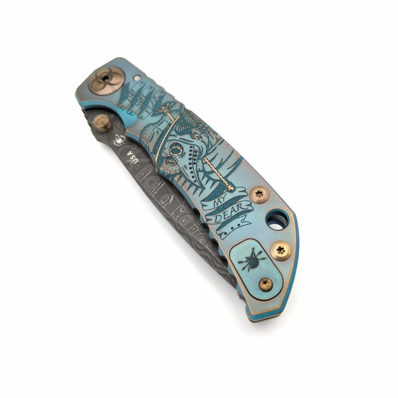 Spartan Blades - SHF Spartan Harsey Folder "Plague Doctor" Green ...