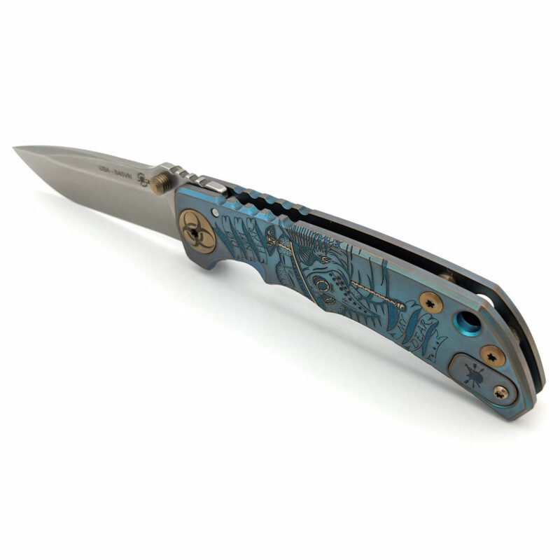 Spartan Blades - SHF Spartan Harsey Folder "Plague Doctor" Green, S45VN ...