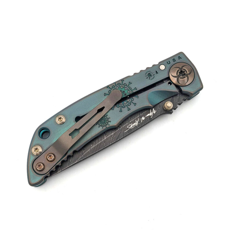 Spartan Blades - SHF Spartan Harsey Folder 3.25 "Plague Doctor" Green ...