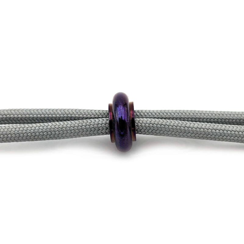 Titanium Gear Design - "Wheel" Titanium Bead Purple – lorenzi.co.at